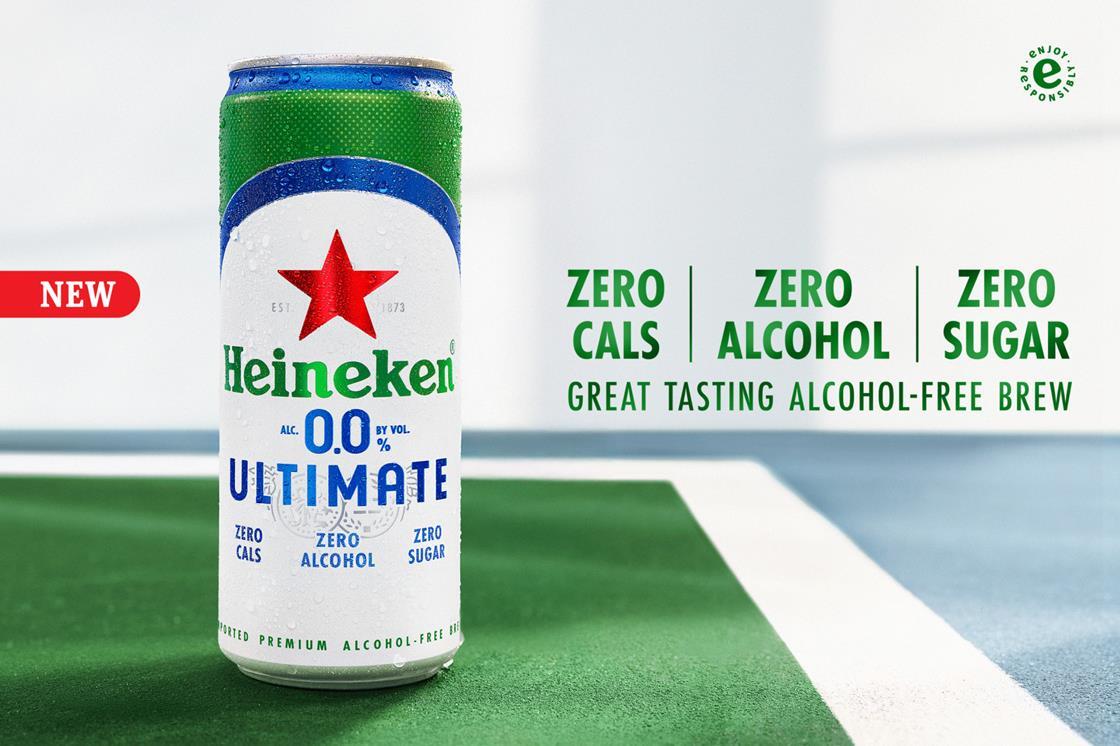 Heineken launches 0.0 Ultimate alcohol-free beer with zero calories and ...